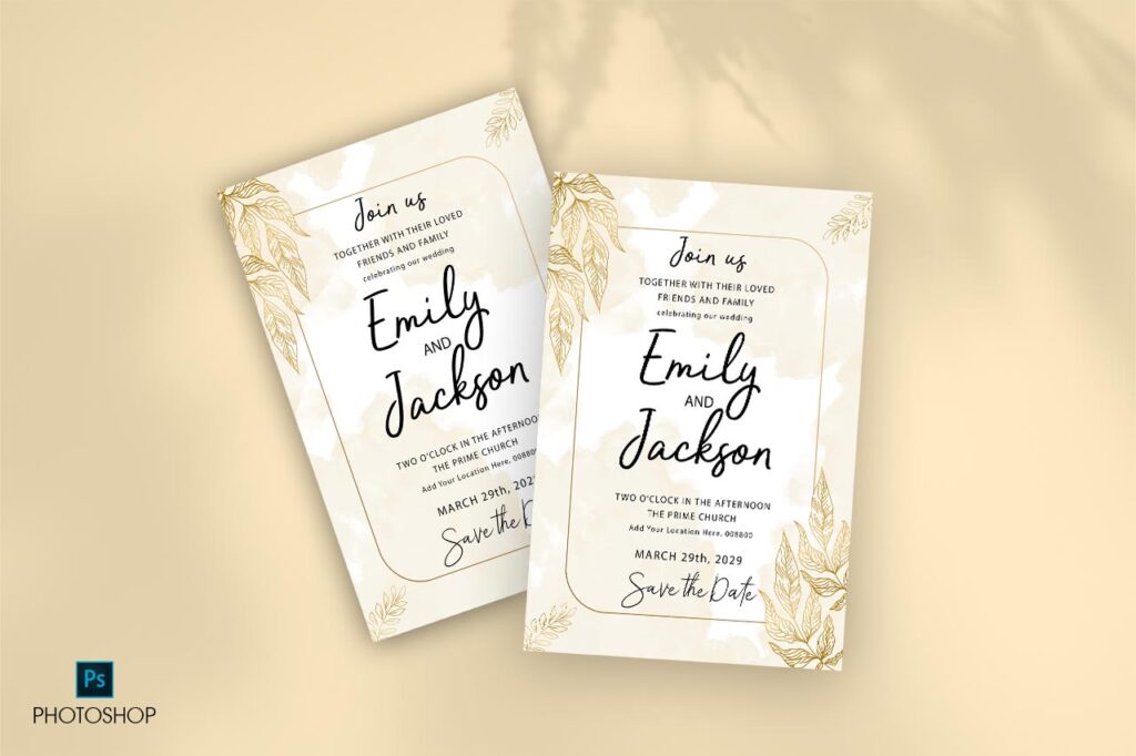 Craft Your Love Story with Elegant Wedding Invitation Templates.