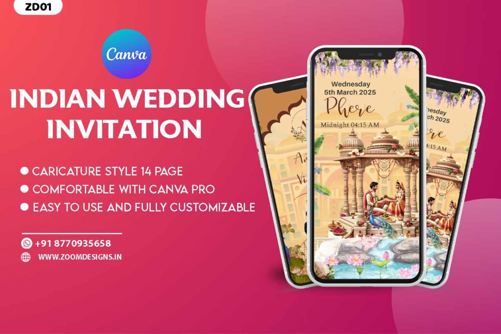 Album & Invitation PSD Vector Template | Zoom Design
