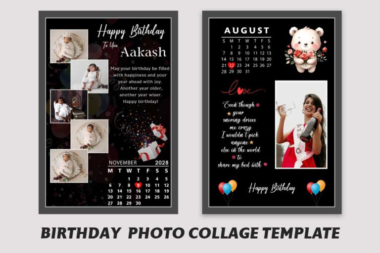 12x18 Collage Design Psd | Collage Psd Download