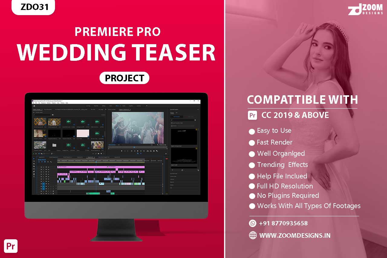 Wedding Teaser Premiere Pro Project